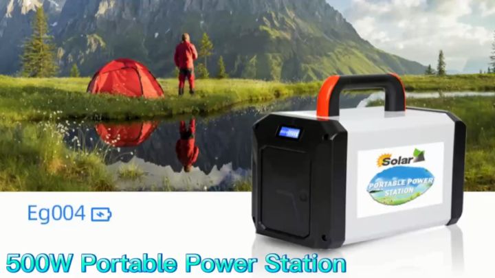 Nss 500W solar portable generator 220V power tools portable power ...