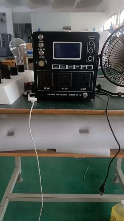 Charge station solar generator portable power station off grid solar ...