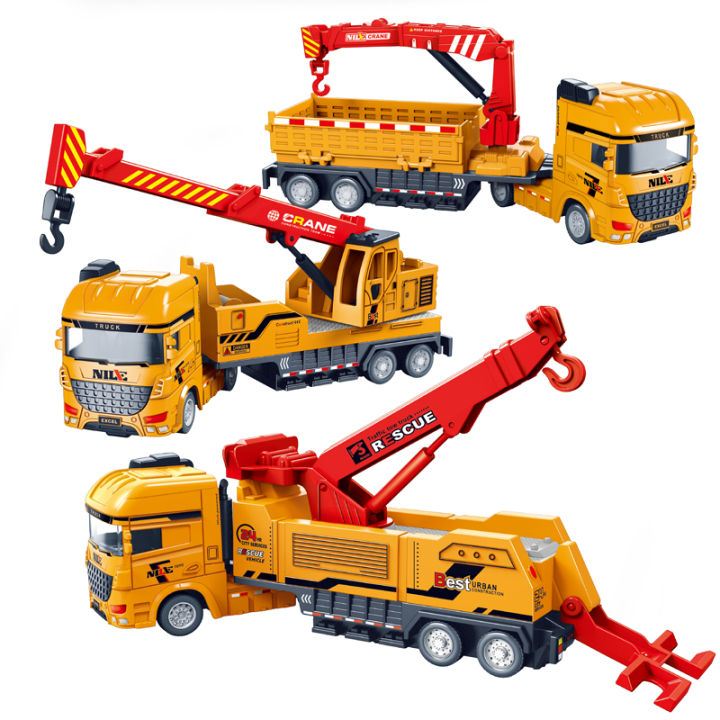 Inertia Large Crane Rescue Car Tow Truck Tipper Engineering Vehicle ...