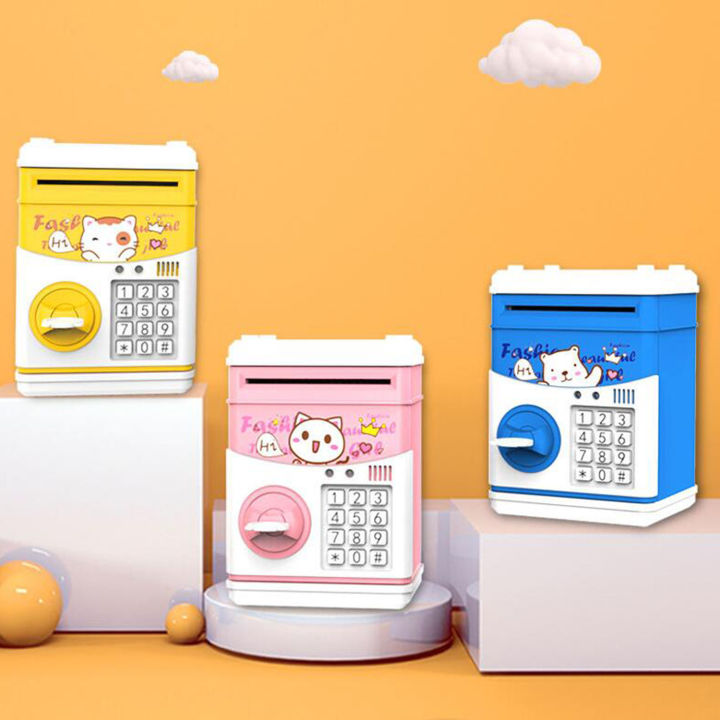 Electronic Piggy Bank Kawaii Piggy Bank Play with music Password Money ...