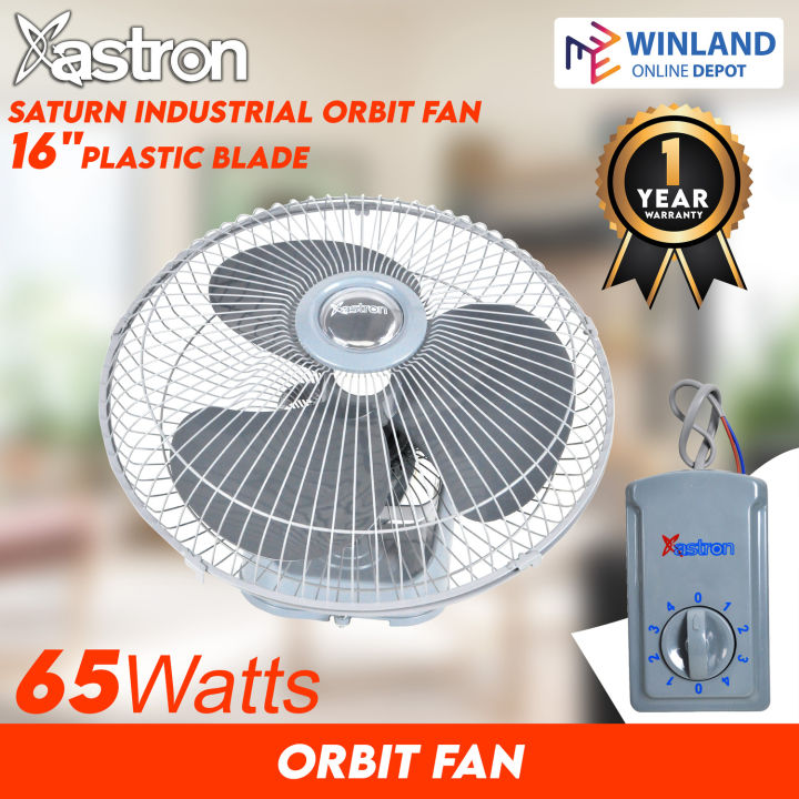 Astron by Winland Saturn Industrial 16"(406mm) Orbit Fan | Electric Fan ...