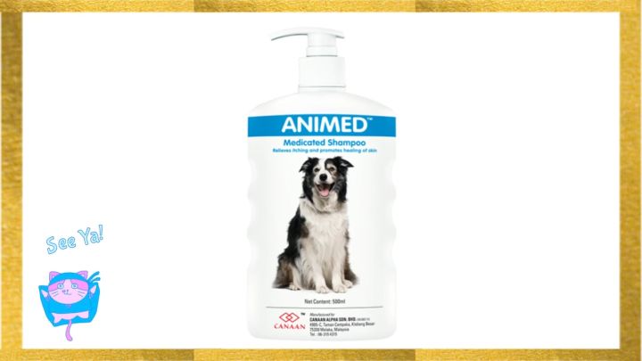 Canaan Animed Medicated Shampoo (Dog & Cat) 500ML | Lazada