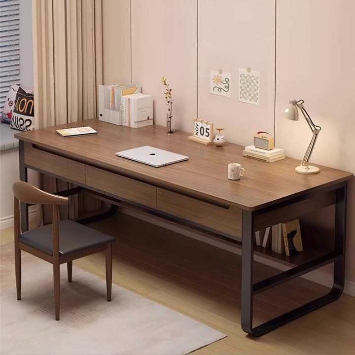 Desk For Home Bedroom Computer Desk Desktop Office Table with Drawer ...