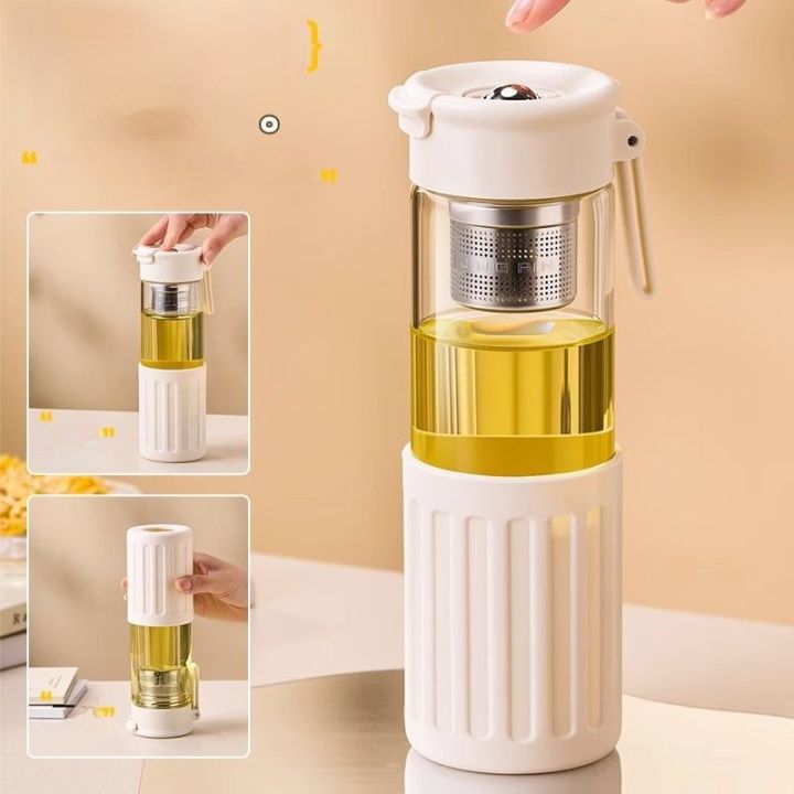 GIANXI Magnetic Tea Cup Glass High Temperature Resistant Flower Tea Cup ...