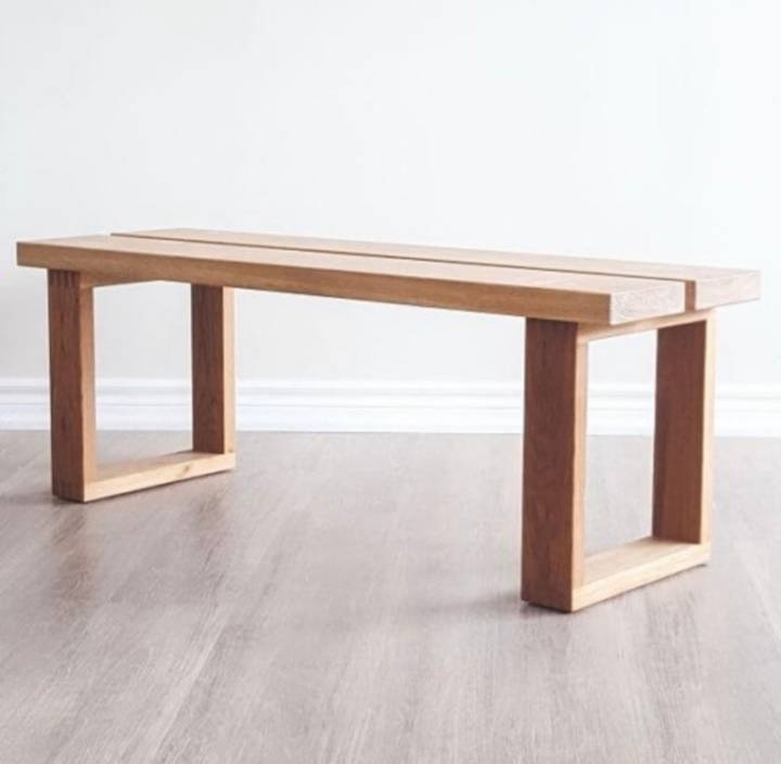 Wooden Heavy Duty Thick Long Bench | Lazada PH