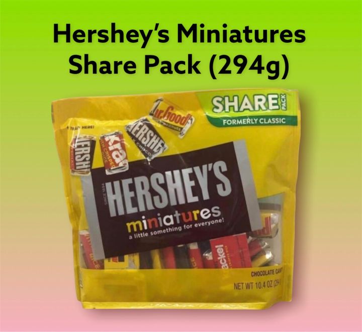Hershey’s Miniatures Share Pack 294g | Lazada PH