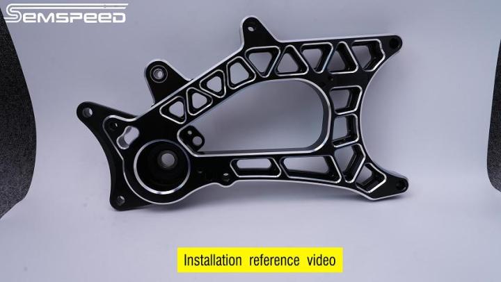 SEMSPEED Motorcycle CNC Rear Swing Arm Axle Wheel Sprocket Mount ...