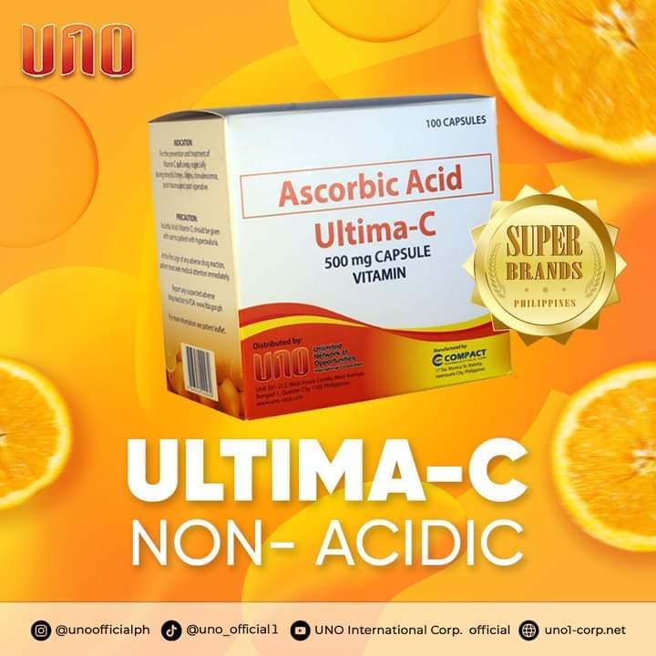 UNO ULTIMA C NEW PACKAGING ASCORBIC ACID | Lazada PH