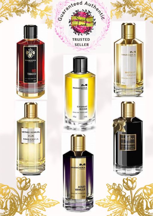 Mancera Perfumes/Fragrances EDP 120ml for Unisex (Aoud Vanille / Cedrat ...