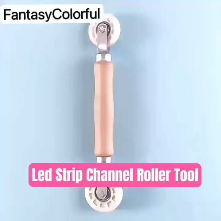 Losaria Led Strip Channel Roller Tool,Strip Light Quick Installation Tool for U Shape LED ...