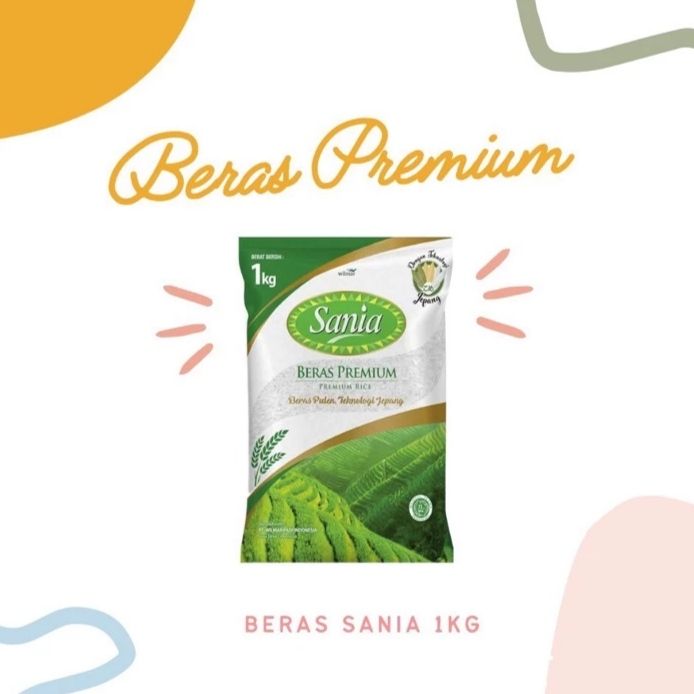 BERAS SANIA PREMIUM 1KG | Lazada Indonesia
