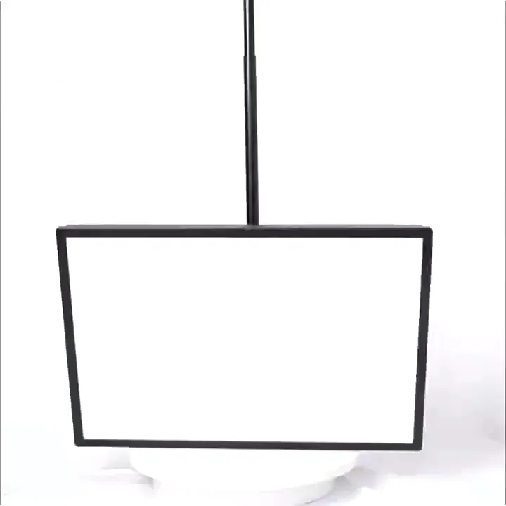 Ultra Thin LED TV Light Box Menu Board LED Light Box Menu Board Hanging ...