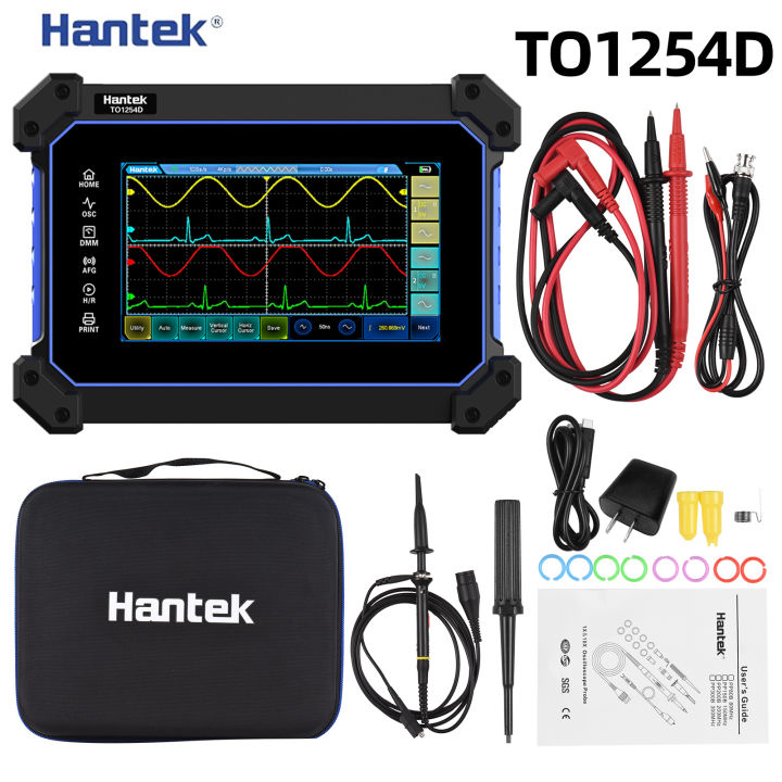 【Ready Stock】Hantek TO1112D TO1254D Touch Screen Digital Oscilloscope ...