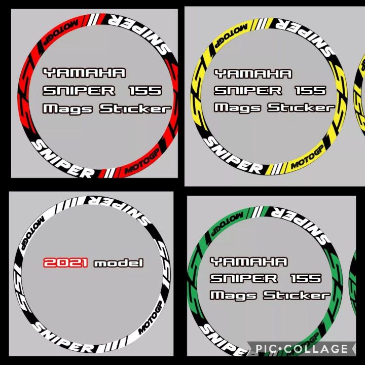 yamaha sniper 155 mags decals front and rear all sides | Lazada PH