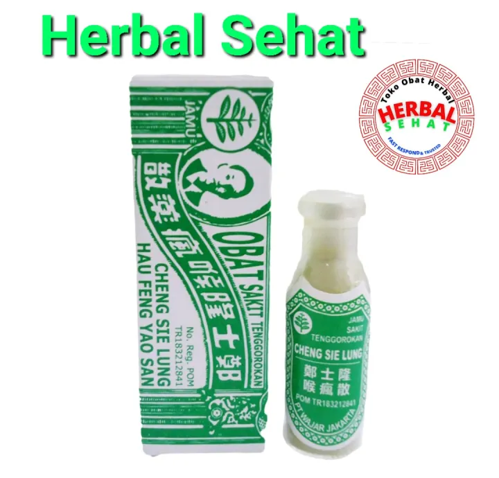 Cheng Sie Lung Hau Fung San - Obat Sariawan | Lazada Indonesia