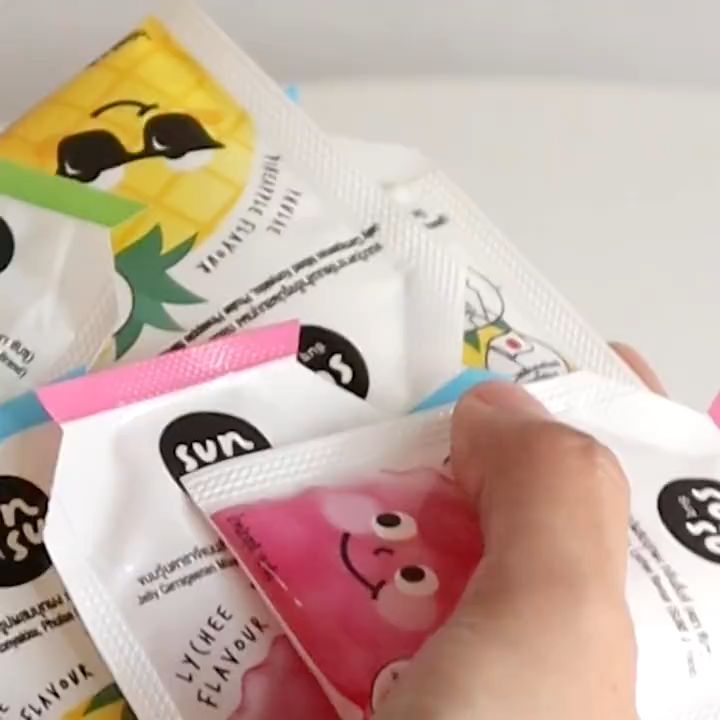 NEW!! SUNSU ซันซุ ขนมเยลลี่ รสไอศกรีมเมล่อน รสชาติใหม่ 24 ซอง เยลลี่บุก 0 แคล อร่อยมาก หอม หวาน ...