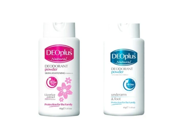 Deoplus Deodorant Powder Skin Lightening / Underam & Foot Protection ...