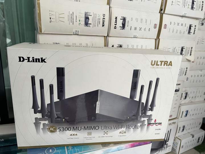 D-link Ultra WIFI AC5300 Tri-Band STREAMING AND GAMING Mu-mimo งานของ ...