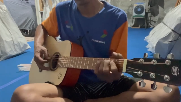 Gitar Junior 3/4 Beginner Tanam Besi SS - OJ034 Original Senar String ...