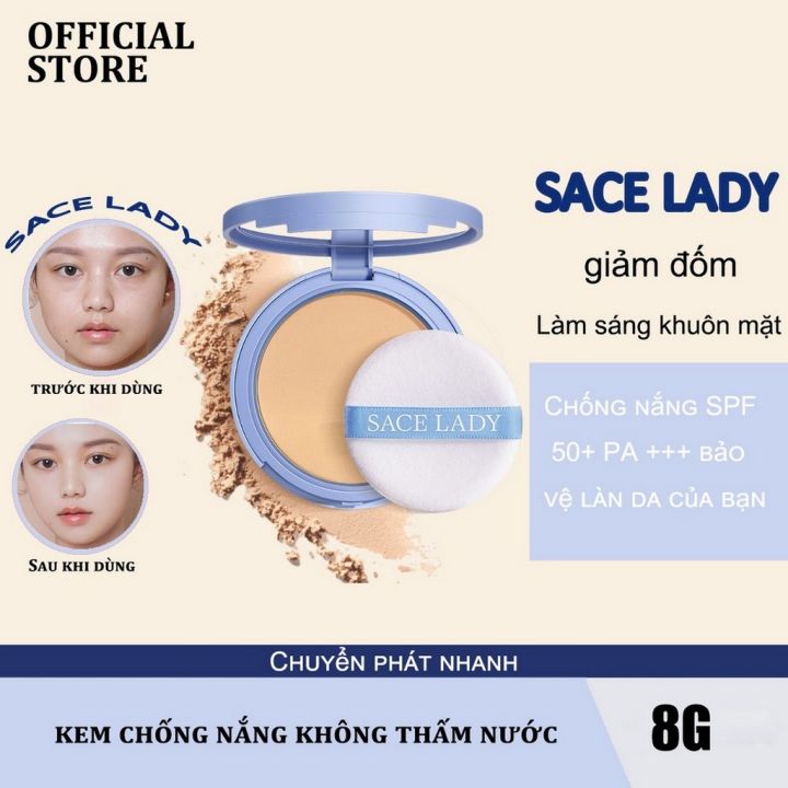 SACE LADY Lasting Waterproof 24H siêu mịn chống lớp nền Matte mịn màng ...