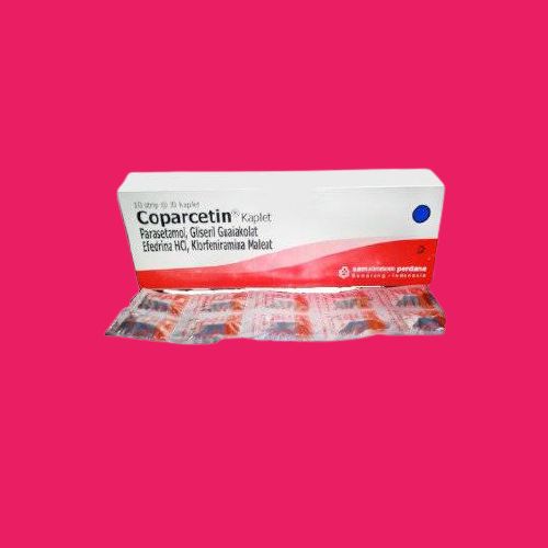 COPARCETIN ISI 100 TABLET OBAT PEREDA FLU, DEMAM, BERSIN-BERSIN DAN ...