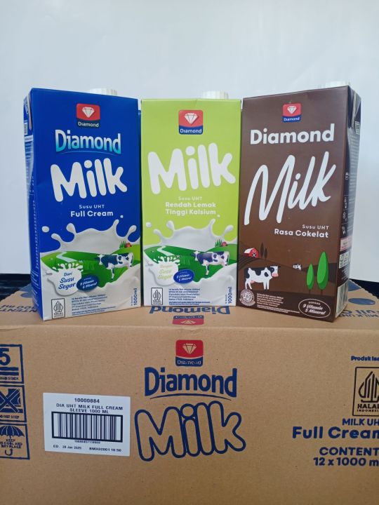 Uht Milk Diamond 1000ml | Lazada Indonesia