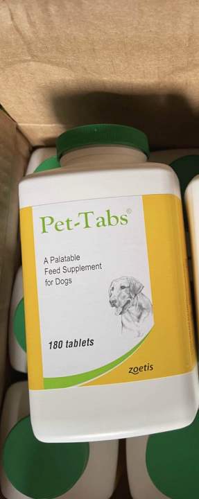 Pet Tabs 180 tablets (5/30/25 expiry) | Lazada PH