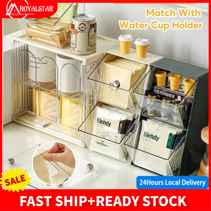 Royalstar Double-layer Storage Box Capsule Coffee Tea Bag Organizer ...