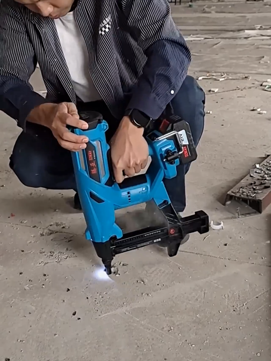 TouA 21V DCCN40 Cordless Steel / Concrete Nailer Nail Gun | Lazada