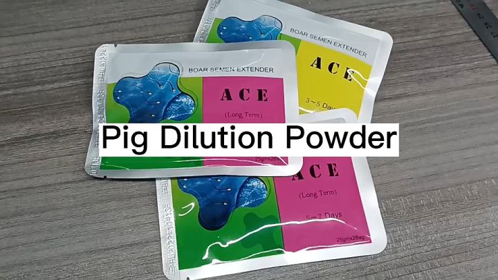 DAVSAIC Ace Boar ai extender 5 to 7 days Semen extender mIII Minitub ...