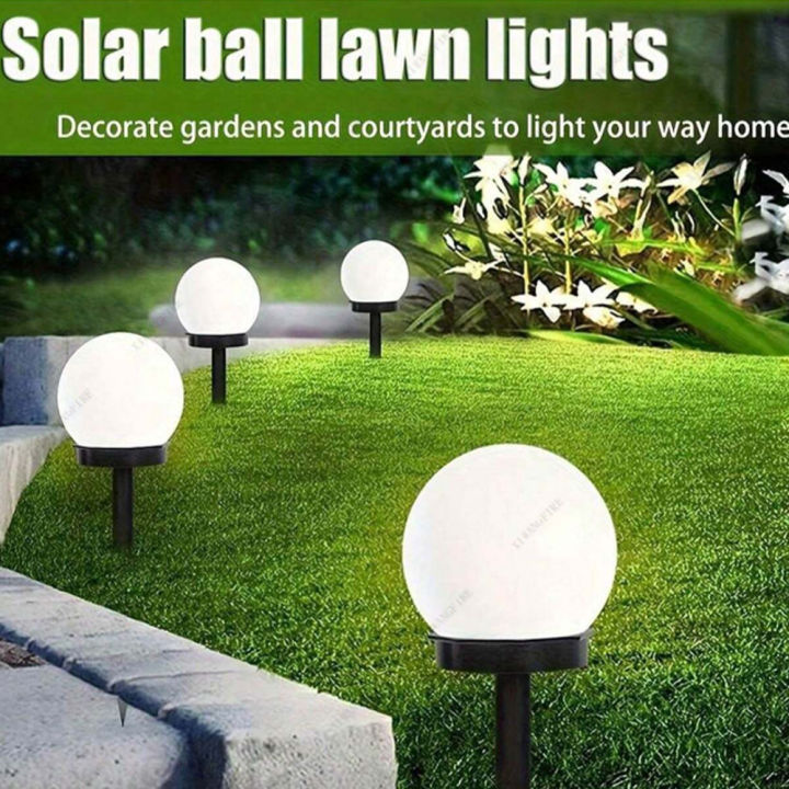 3/1PCS Solar Powered LED Bulb Lamp Energy Light Waterproof Outdoor ...
