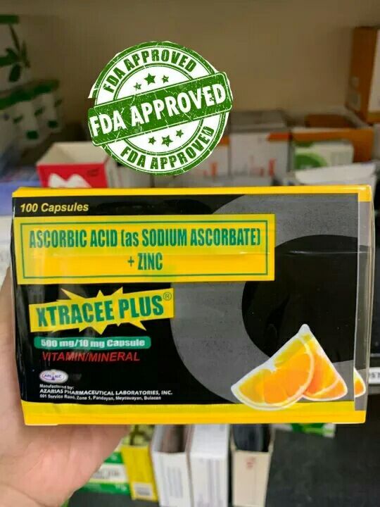 ☑️☑️☑️XTRACEE PLUS, SODIUM ASCORBATE WITH ZINC VITAMIN C 100 Capsules ...