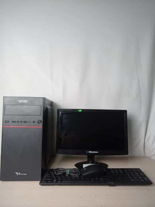 cpu/komputer 1 set core i3 gen 2/3 ram 4gb hdd 500gb siap pakai ...