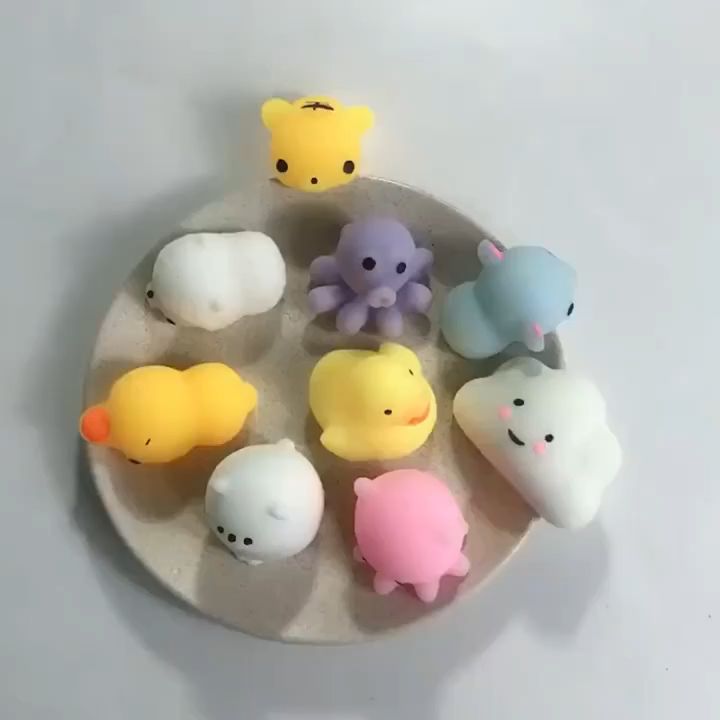 [Có Hộp] Squishy Mochi Xả Stress Đồ Chơi Trẻ Em Thú Mochi Hoạt Hình Cao ...