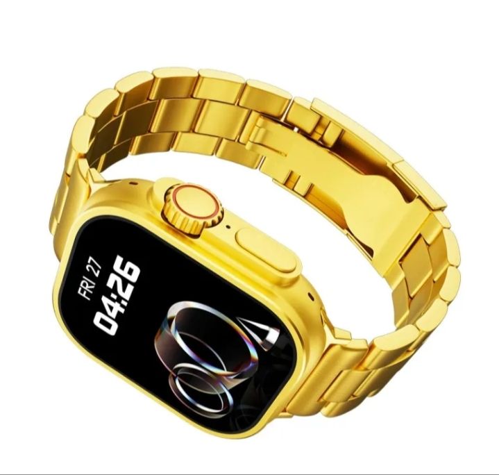 New Ultra Gold 24K Gold Edition-Narrow Bezel Full Screen Smart Watch ...