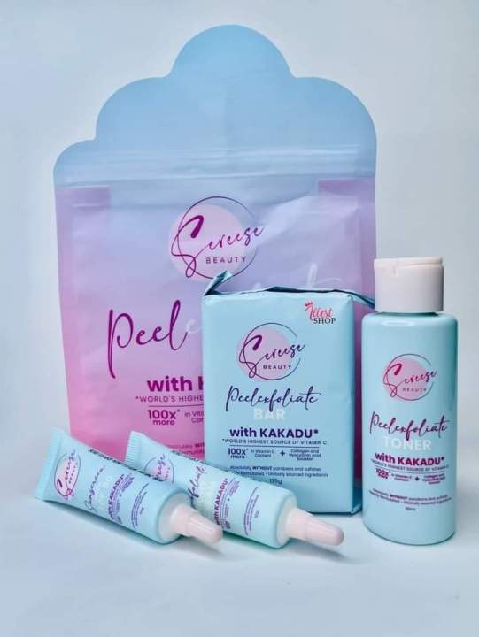 Sereese Beauty Peel Exfoliate With Kakadu Set | Lazada PH
