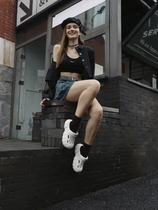 【POSE x Disney 】POSE Clogs Pioneer EVA Couple รองเท้าหัวโตานิ่มเหมือน ...