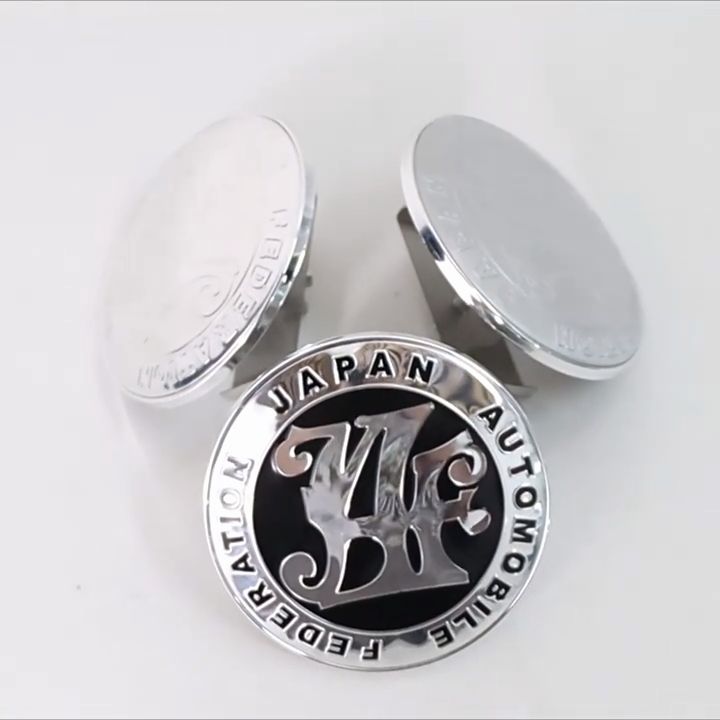 【Local Warehouse】【Blue/Black】JDM Car Styling Front Grill JAF Badge ...