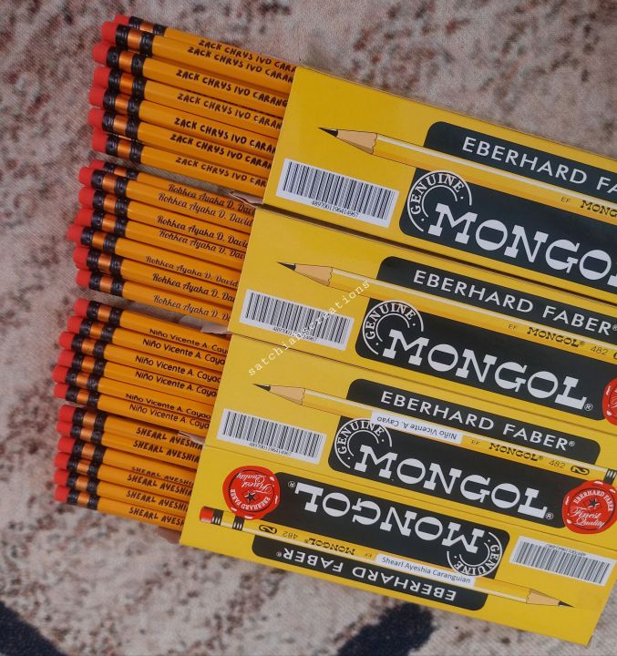 Personalized Monggol Pencil (Free Engrave Name) | Lazada PH