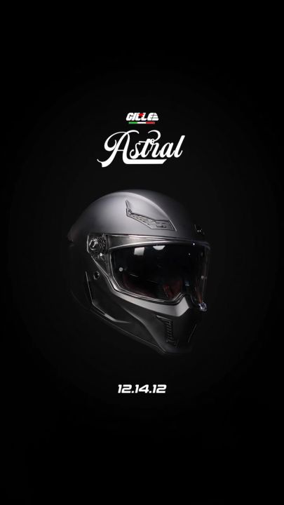 GILLE helmet ASTRAL Plain Color Full Face Dual Visor Motorcycle Helmet ...