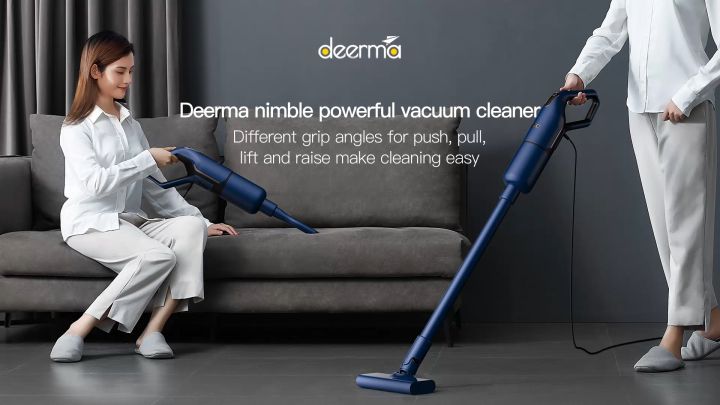 Deerma DX1000 Handheld Vacuum Cleaner 16Kpa Suction Washing Filter ...