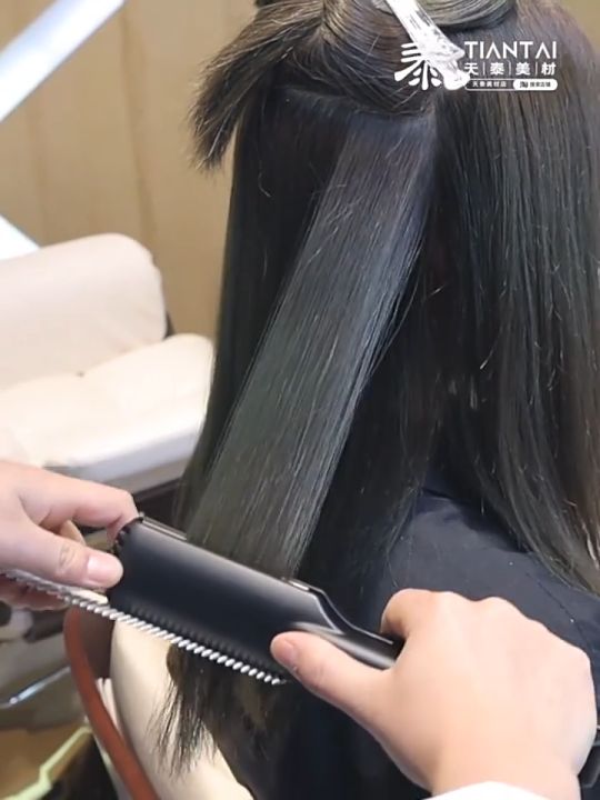 Authentic American eagle fort splint anion straight iron hairdresser ...