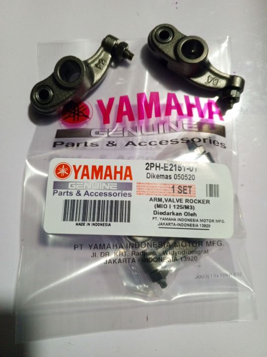 Yamaha Genuine ROCKER ARM set For MIO SOUL I 125 / M3 (INDONESIA ...