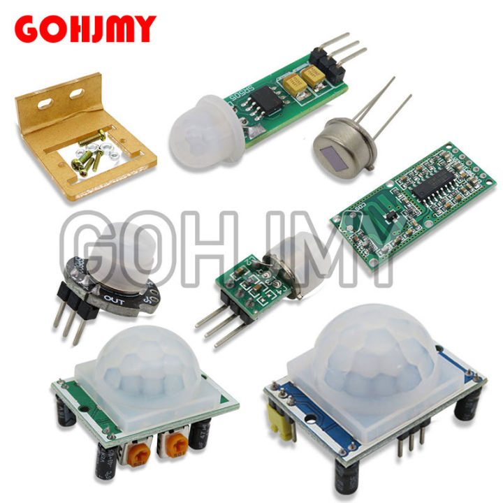 HC-SR501 HC-SR505 AM312 SR602 Adjust IR Pyroelectric Infrared Mini PIR module Motion Sensor ...