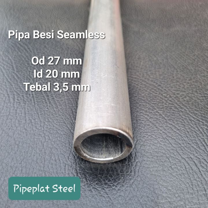 Pipa Besi Seamless Od 27 mm Od 20 mm Tebal 3,5 mm Panjang 25 cm ...