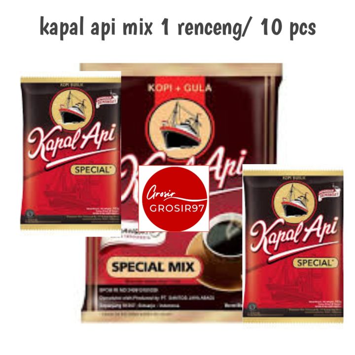 kapal api mix 1 renteng 10pcs | Lazada Indonesia