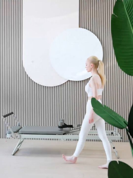 Pilates Reformer Machine Pilates Core Bed Body Balance Machine Training ...