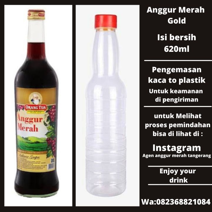 Anggur Merah Gold Orang Tua 620ml | Lazada Indonesia