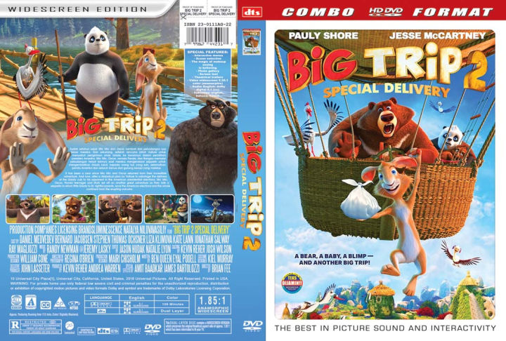 KASET DVD FILM ANIMASI 2022: BIG TRIP 2 SEPECIAL DELIVERY | Lazada Indonesia