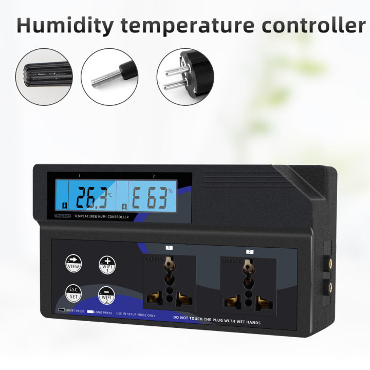 Smart Temperature and Humidity Controller Temperature Regulator ...